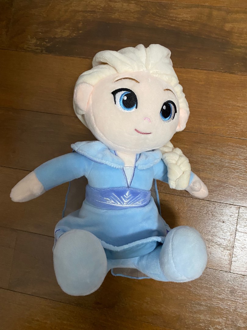 Disney Elsa Frozen Stuffed Toy, Hobbies & Toys, Toys & Games on Carousell