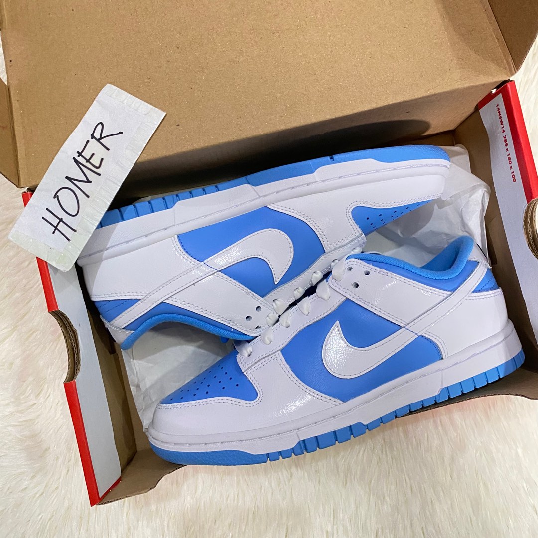 Dunk Low Reverse UNC, Women's Fashion, Footwear, Sneakers on Carousell