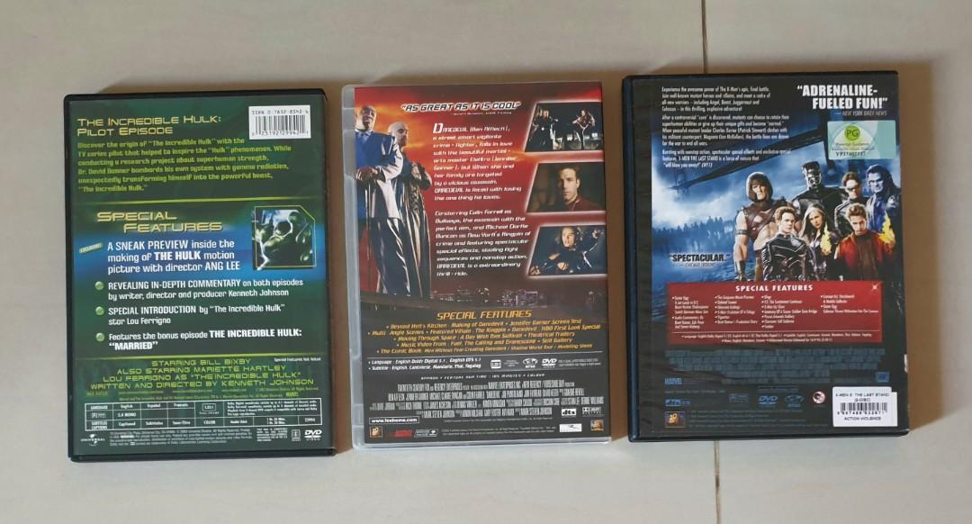 DVD, The Amazing Story Of Superman, Superman Return,Superman II,III,IV ...
