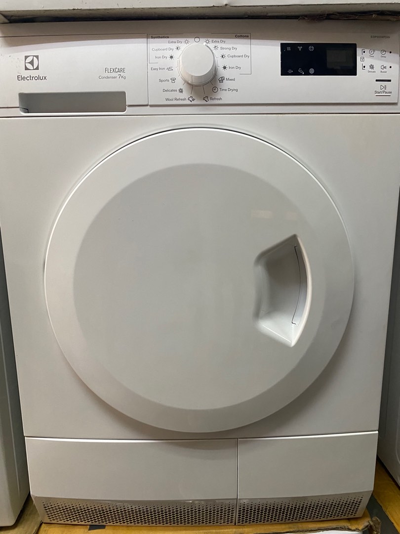 Electrolux 7kg Condenser Dryer, TV & Home Appliances, Washing Machines ...