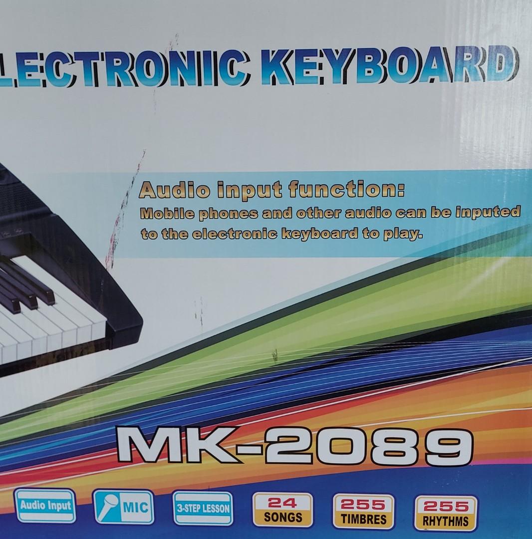 ELECTRONIC KEYBOARD.. MK-2089, Audio, Portable Music Players on Carousell