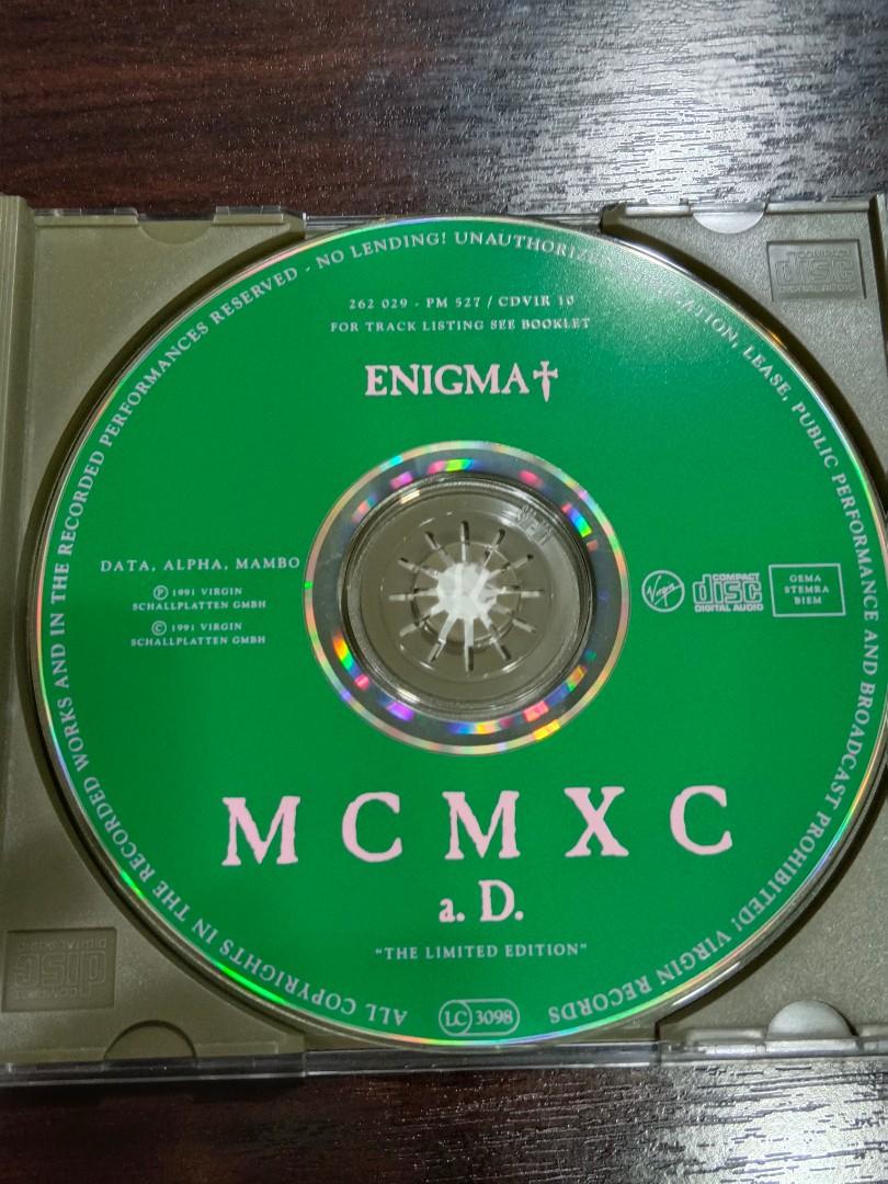 Enigma, MCMXC a.d ( Limited Edition), Hobbies & Toys, Music & Media ...