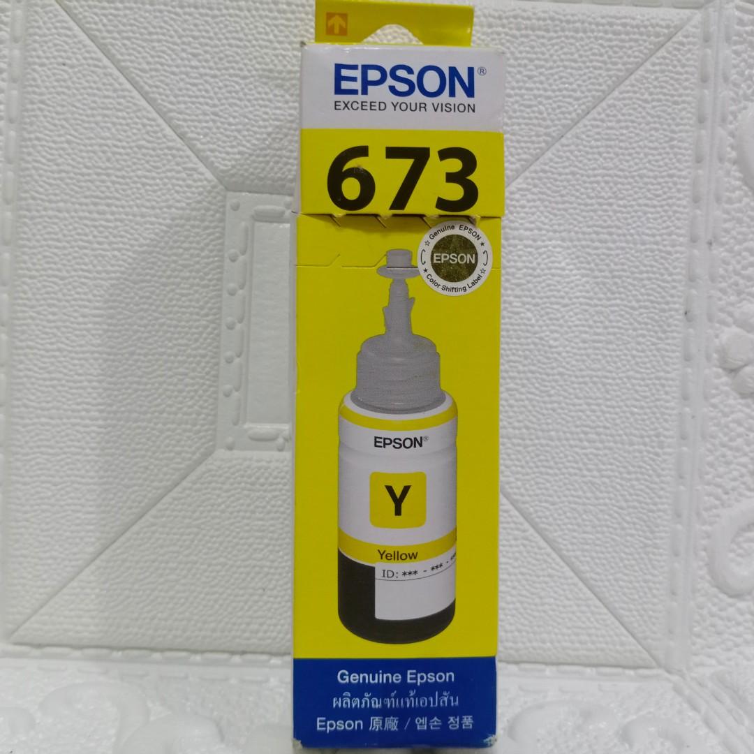 Epson 673 Ink for Printer L800 L805 L810 L850 L1800 Expired 70ml, Computers & Tech, Printers ...