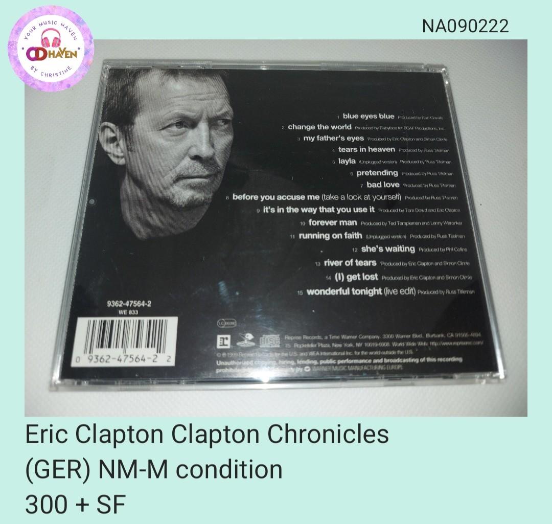 Eric Clapton Clapton Chronicles CD (unsealed), Hobbies & Toys, Music ...
