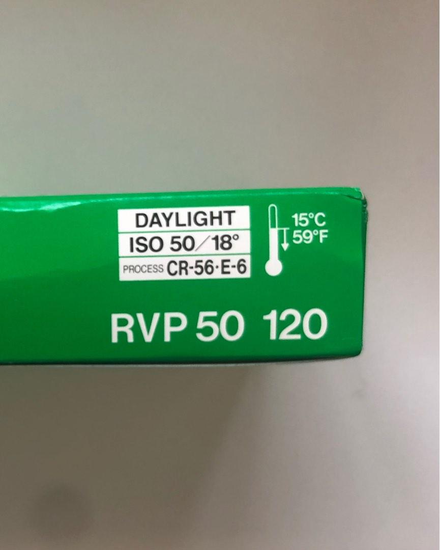 Expired FUJIFILM FUJICHROME Velvia 50 120mm Medium Format Film ...