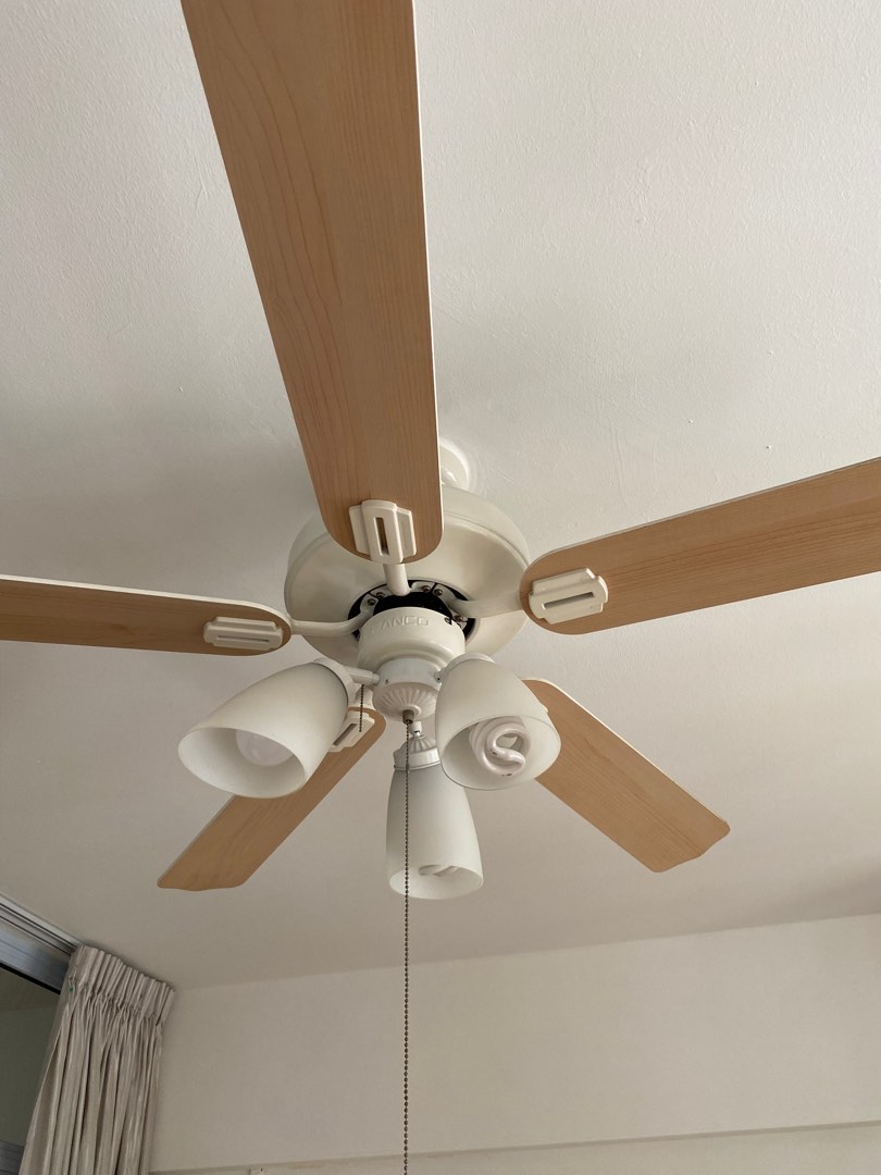 FANCO ceiling fan with lights, Furniture & Home Living, Lighting & Fans ...