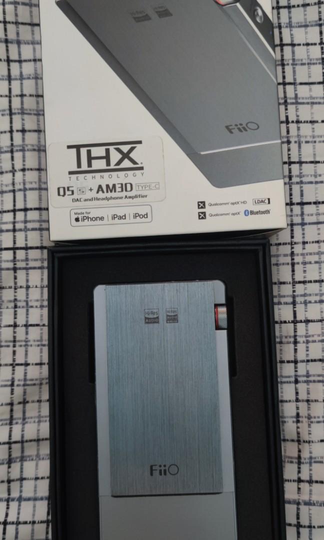Fiio Q5s TC with AM3D THX type C, Audio, Portable Audio Accessories on ...