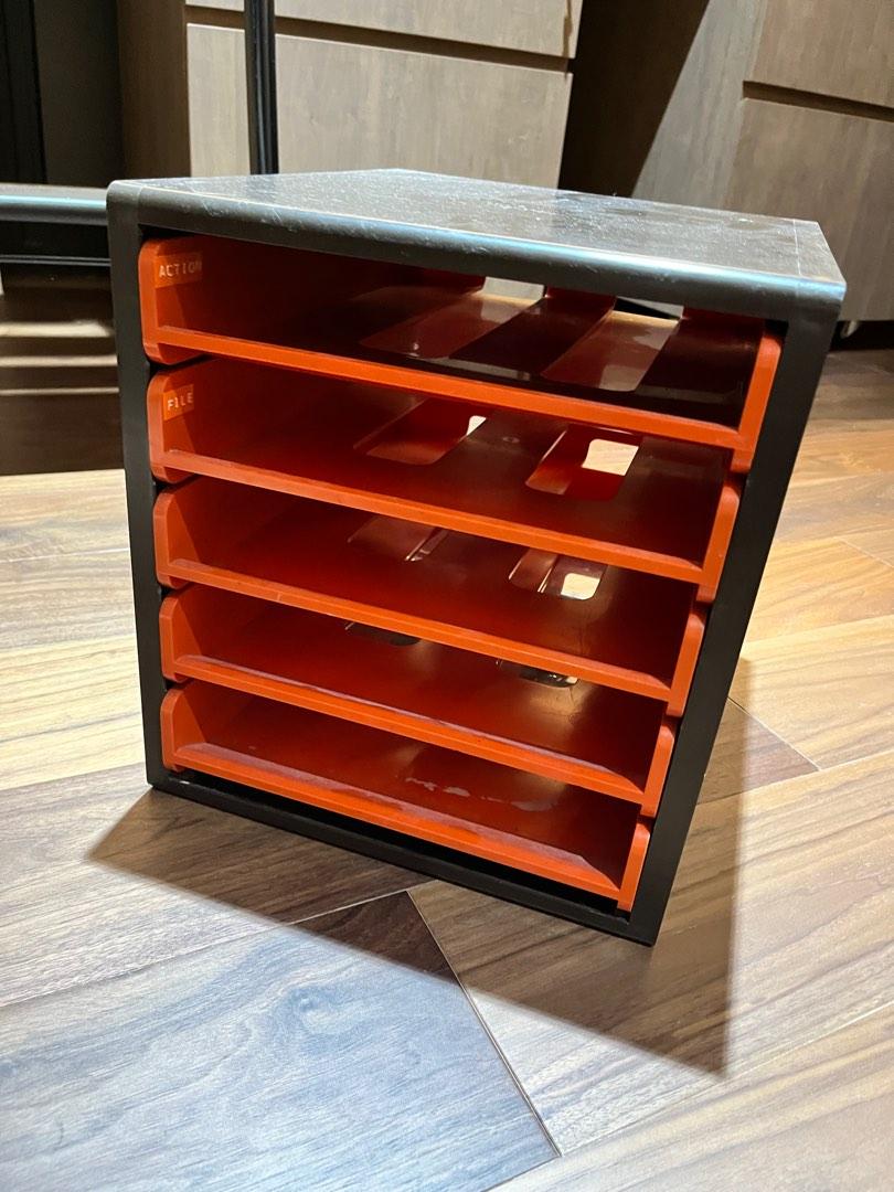 Filing plastic tray cabinet, Furniture & Home Living, Home Improvement ...