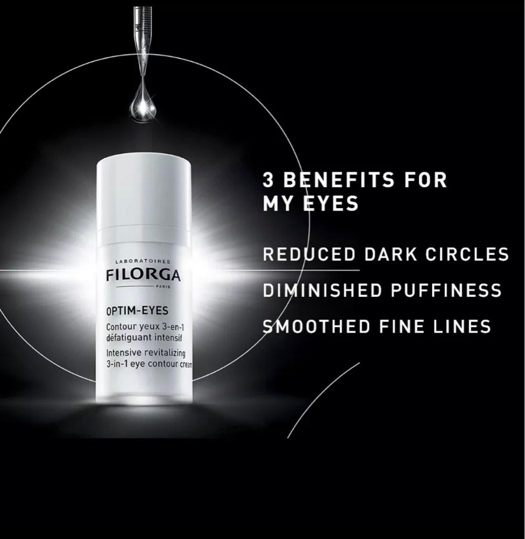 Filorga Optim-Eyes 3-in-1 eye contour cream 15ml, Beauty & Personal ...