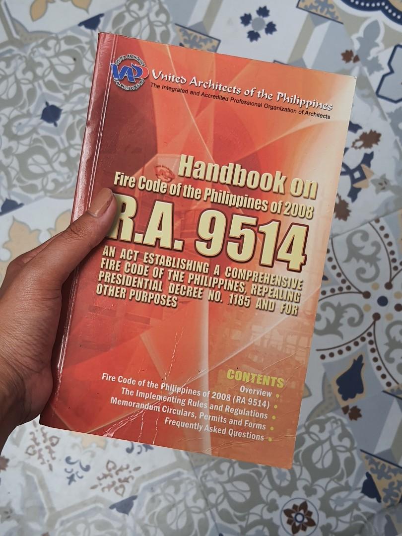 Fire Code of the Philippines RA 9514, Hobbies & Toys, Books & Magazines ...