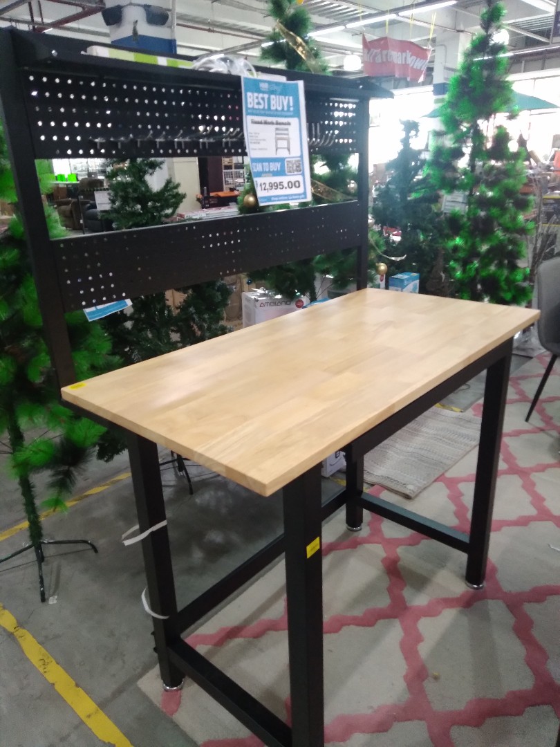 Fixed work bench, Furniture & Home Living, Furniture, Other Home ...