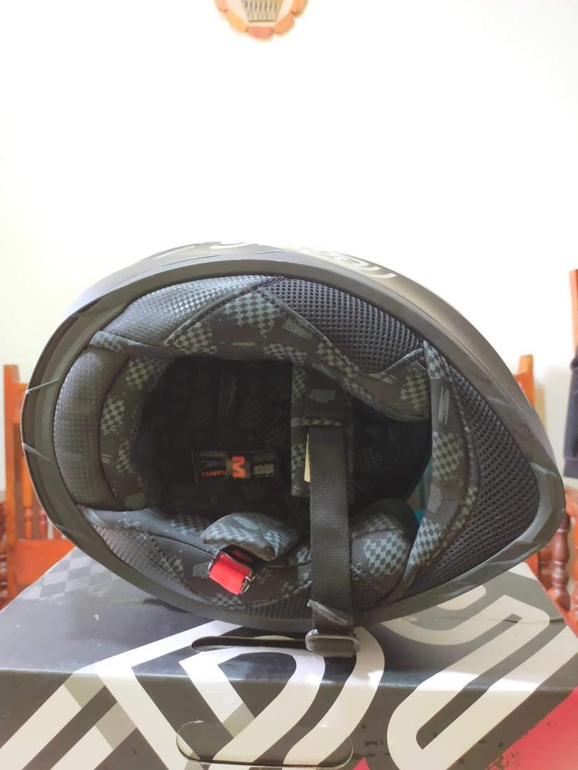 FS: Spyder Strike Helmet (Matte black) Medium, Motorbikes, Motorbike ...