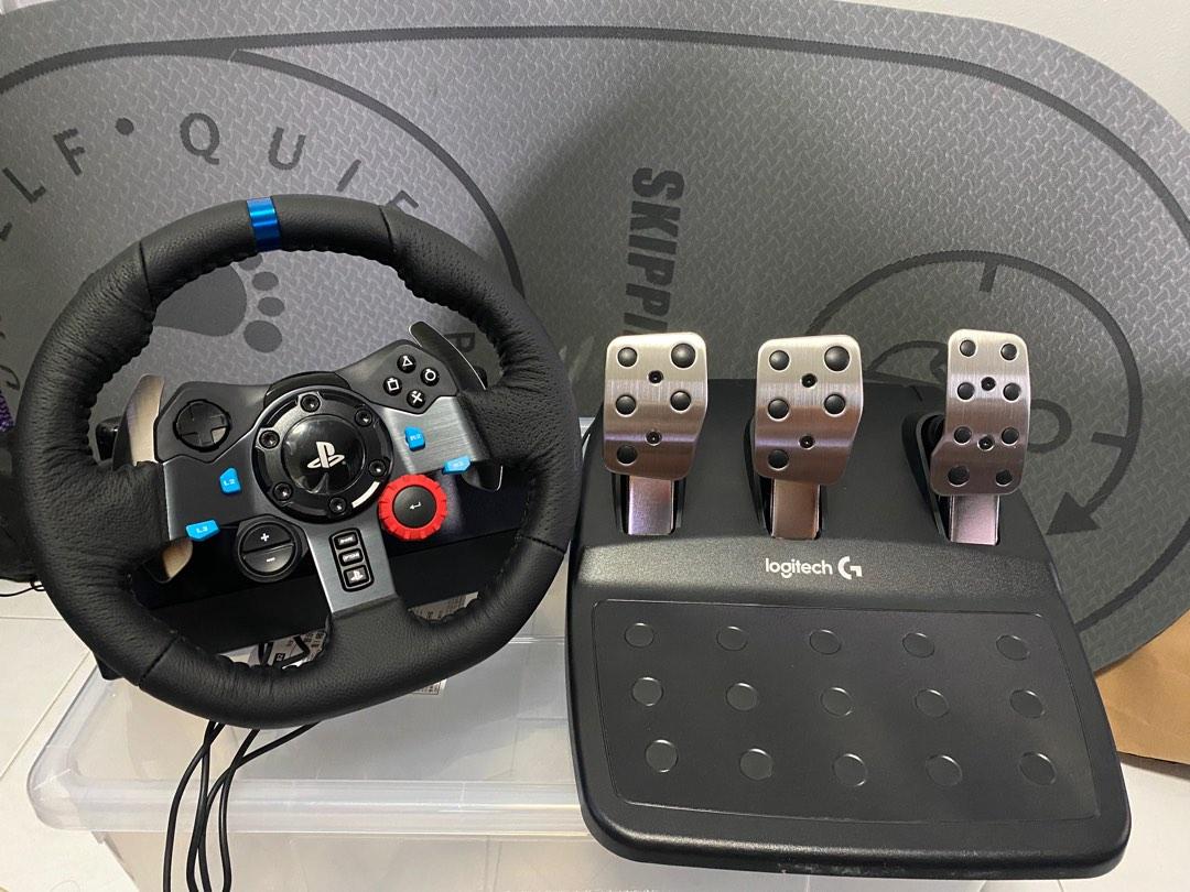 G29 Driving Force Logitech Gaming Wheel, Video Gaming, Gaming ...