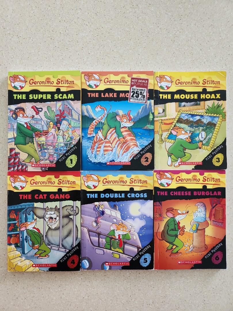 Geronimo Stilton Mini Series Book 1 to 6, Hobbies & Toys, Books ...