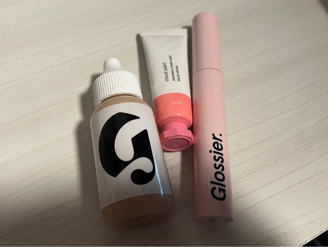 Glossier skin tint cloud paint lash slick, Beauty & Personal Care, Face ...