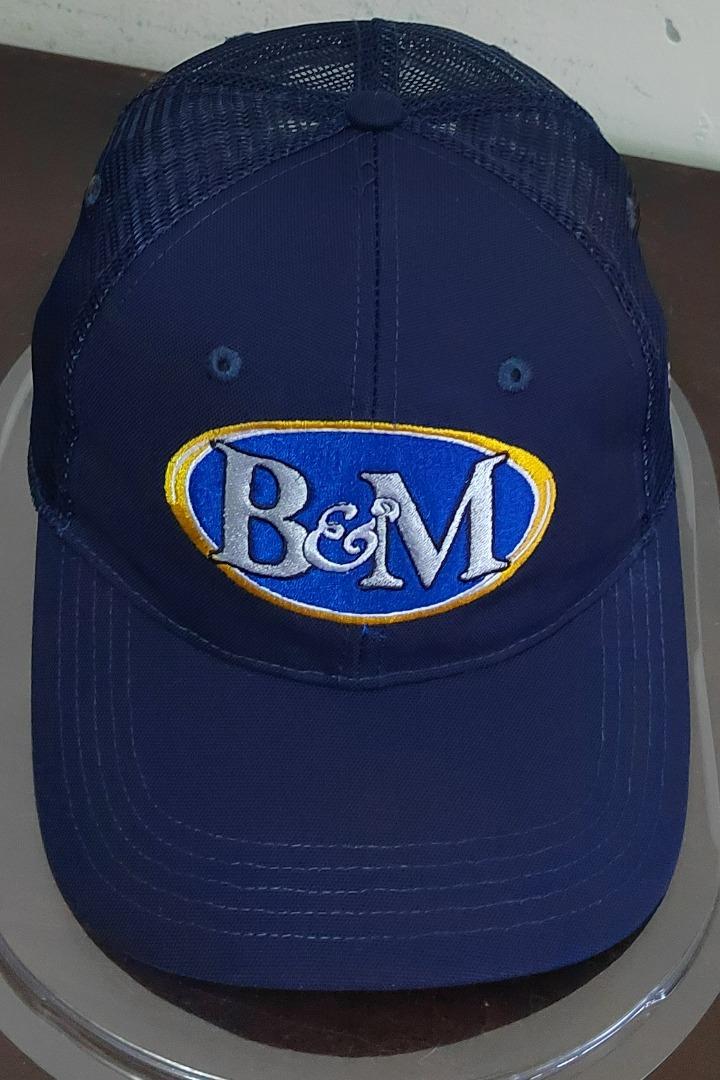 GM_0279 Custom B&M Logo Sulam Carhartt Trucker, Men's Fashion, Watches ...