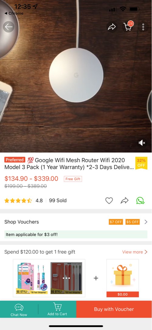 Google Wireless Mesh x 2, TV & Home Appliances, Other Home Appliances ...