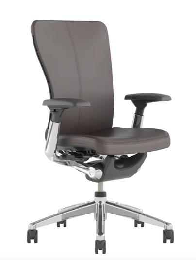 Haworth Zody Leather Ergonomic Office Chair, Furniture & Home Living ...