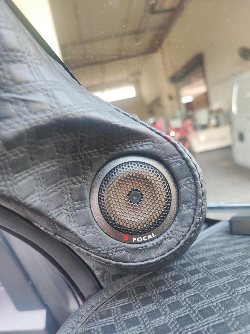 Hiace super gl A pillar tweeter pod with buan wrap, Car Accessories ...