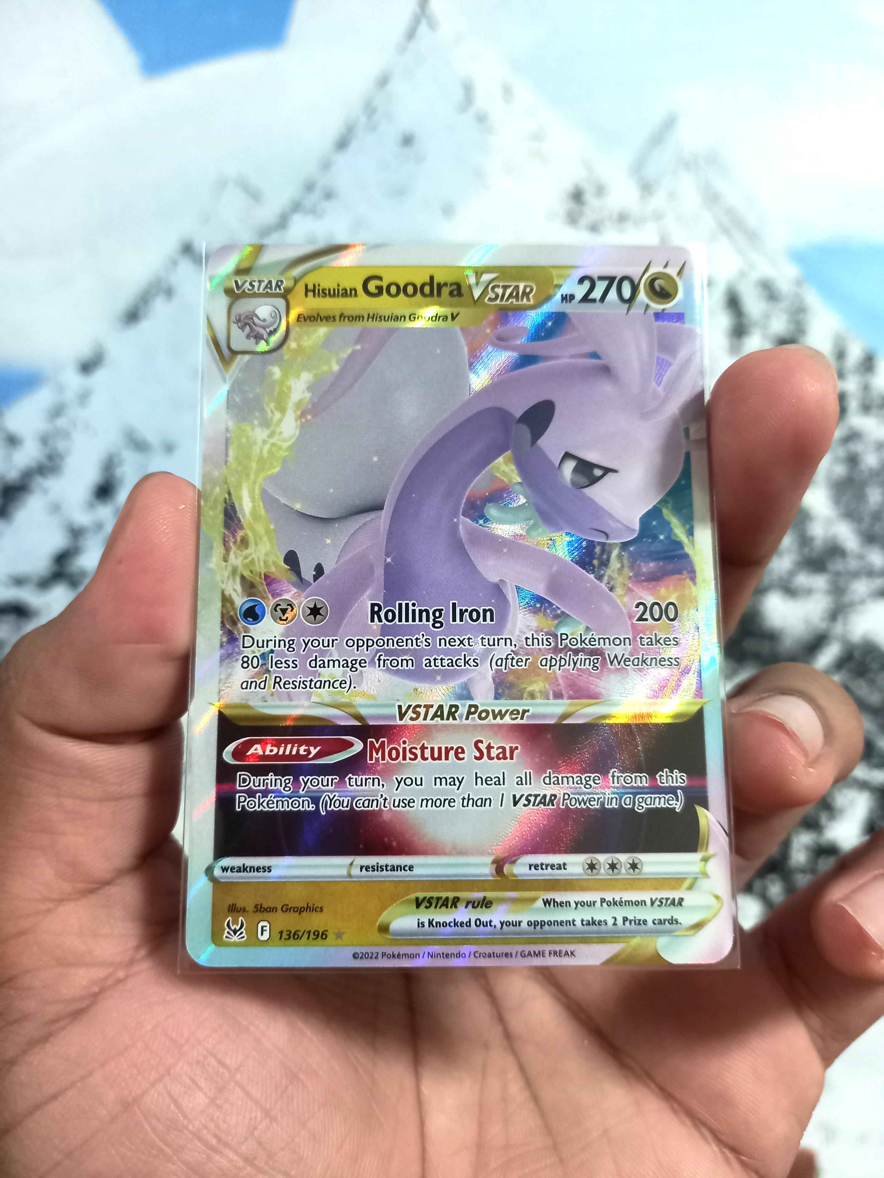 Hisuian Goodra VSTAR Lost Origin Pokemon TCG, Hobbies & Toys, Toys ...