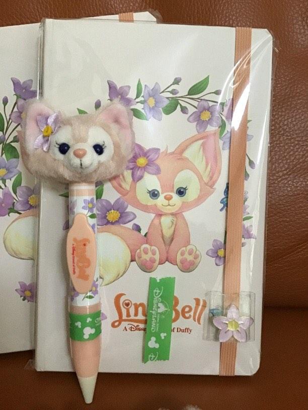 （現貨）Hong Kong Disneyland Duffy and Friends Linabell LinaBell Notebook ...