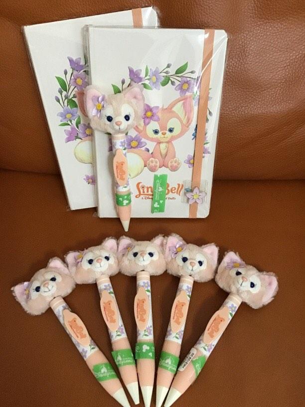 （現貨）Hong Kong Disneyland Duffy and Friends Linabell LinaBell Notebook ...