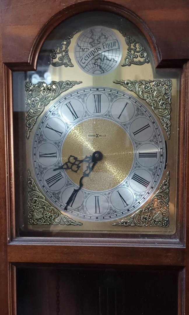 Howard Miller Tempus Fugit Grandfather Clock, Hobbies & Toys ...