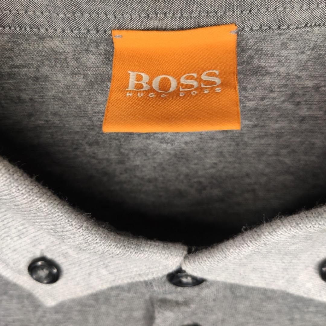 HUGO BOSS EMBLEM LOGO, Men's Fashion, Tops & Sets, Tshirts & Polo ...