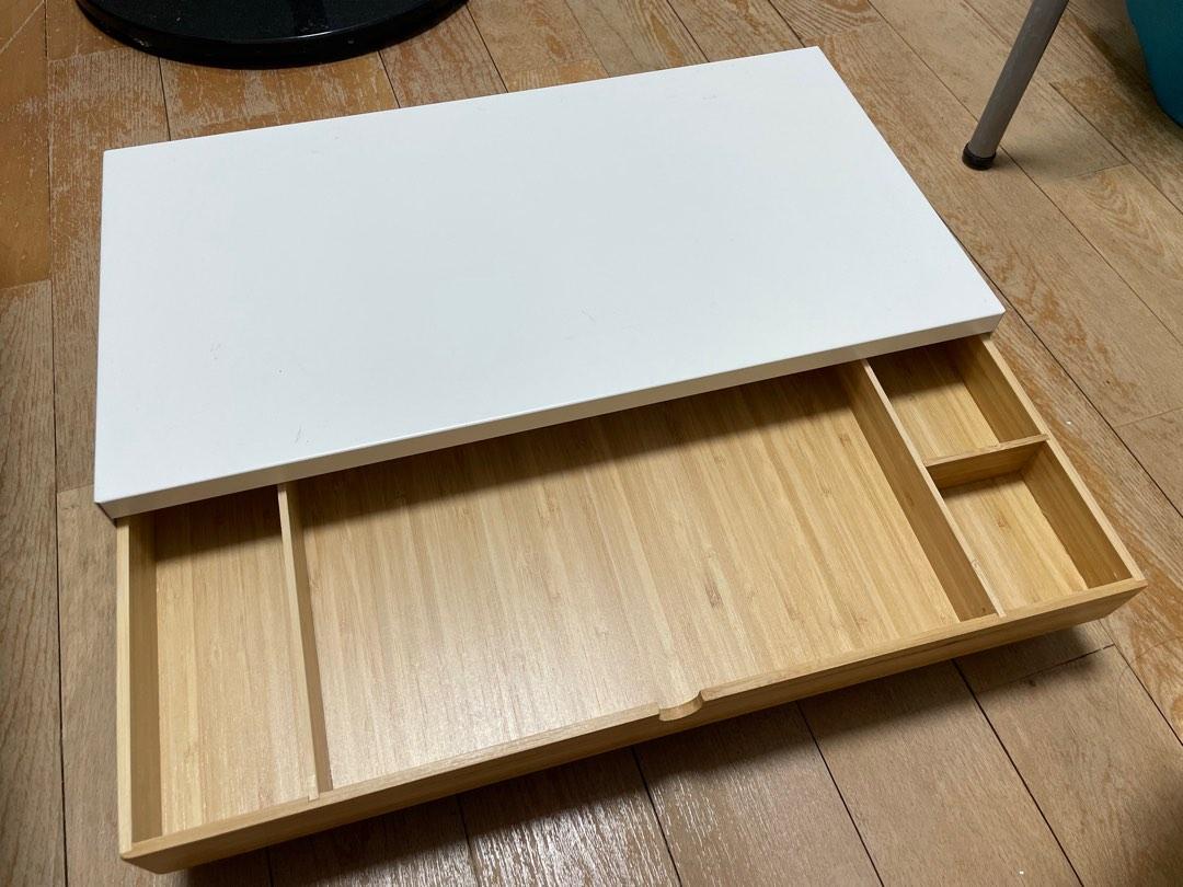 IKEA ELLOVEN monitor stand with drawer, Furniture & Home Living ...