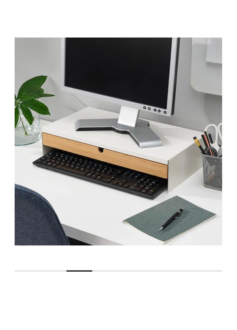 IKEA ELLOVEN monitor stand with drawer, Furniture & Home Living ...