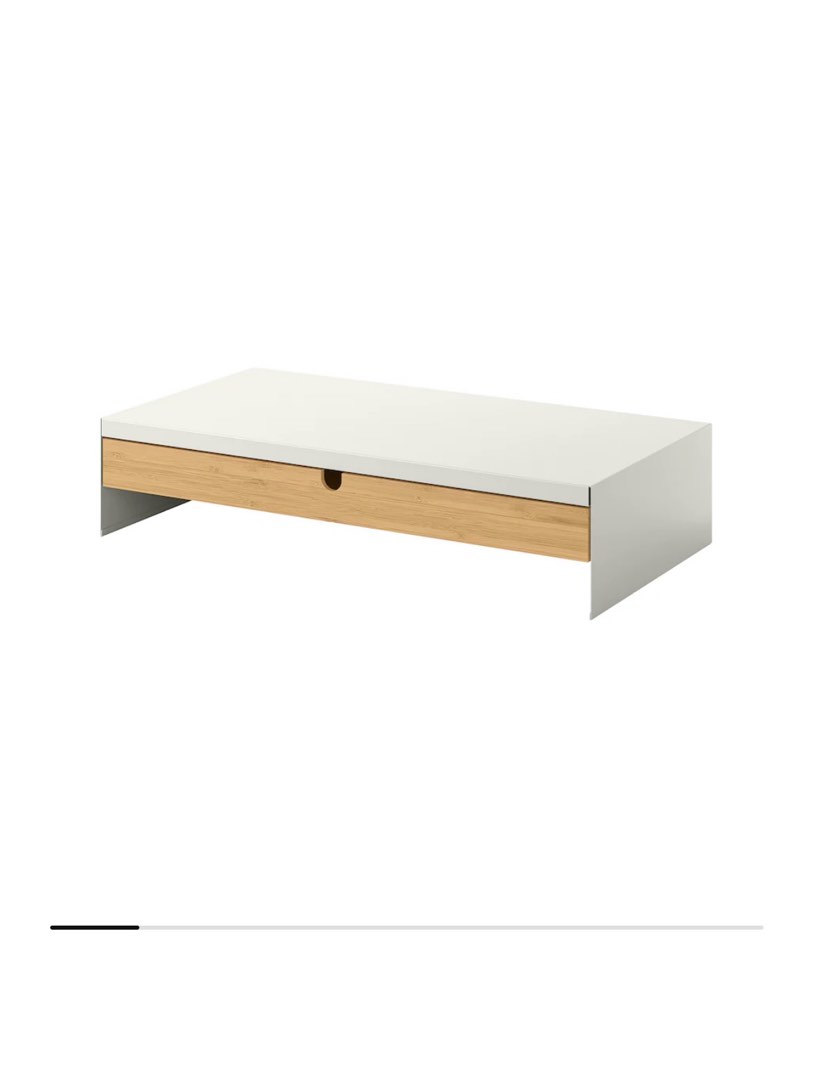 IKEA ELLOVEN monitor stand with drawer, Furniture & Home Living ...