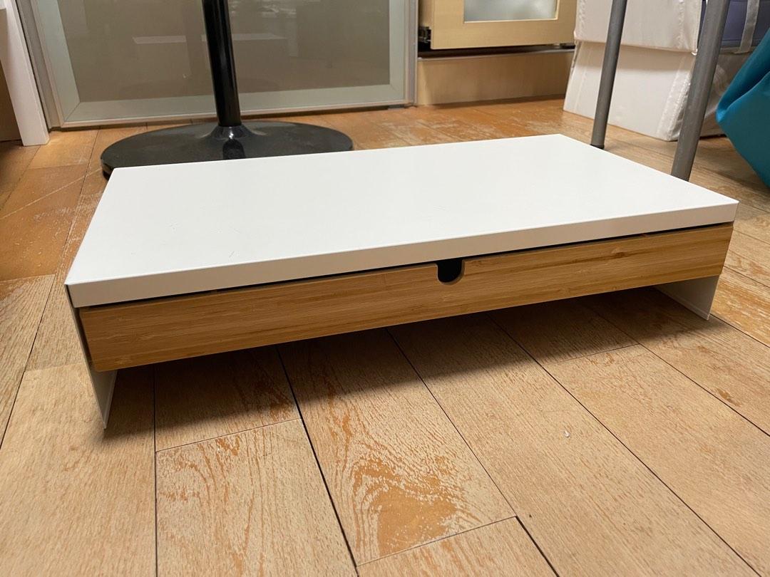 IKEA ELLOVEN monitor stand with drawer, Furniture & Home Living ...