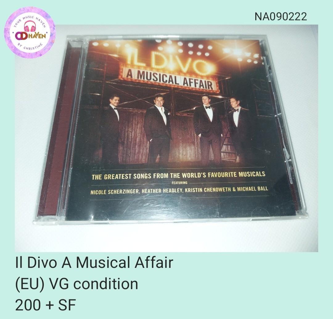Il Divo A Musical Affair CD (unsealed), Hobbies & Toys, Music & Media ...