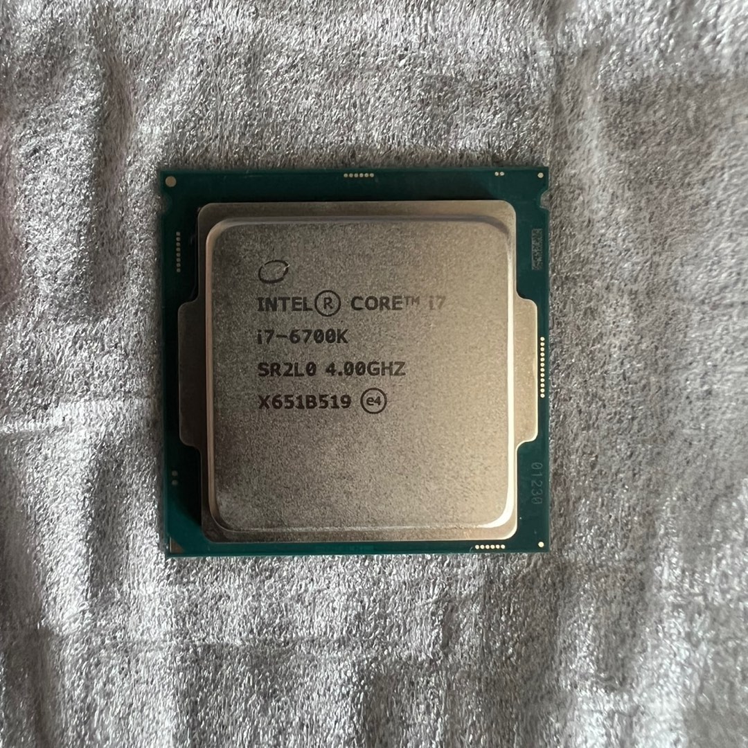 Intel i7 6700K CPU, Computers & Tech, Parts & Accessories, Computer ...