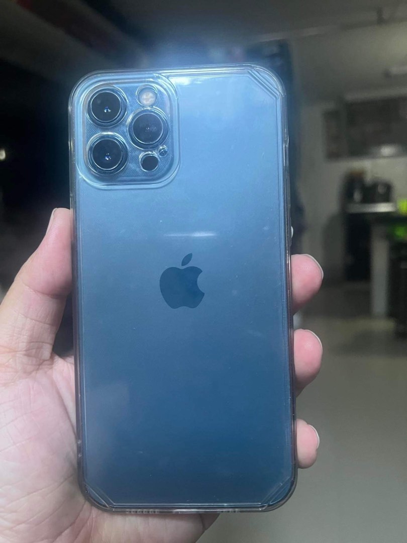 Iphone 12 pro max 256gb dual sim blue, Mobile Phones & Gadgets, Mobile ...