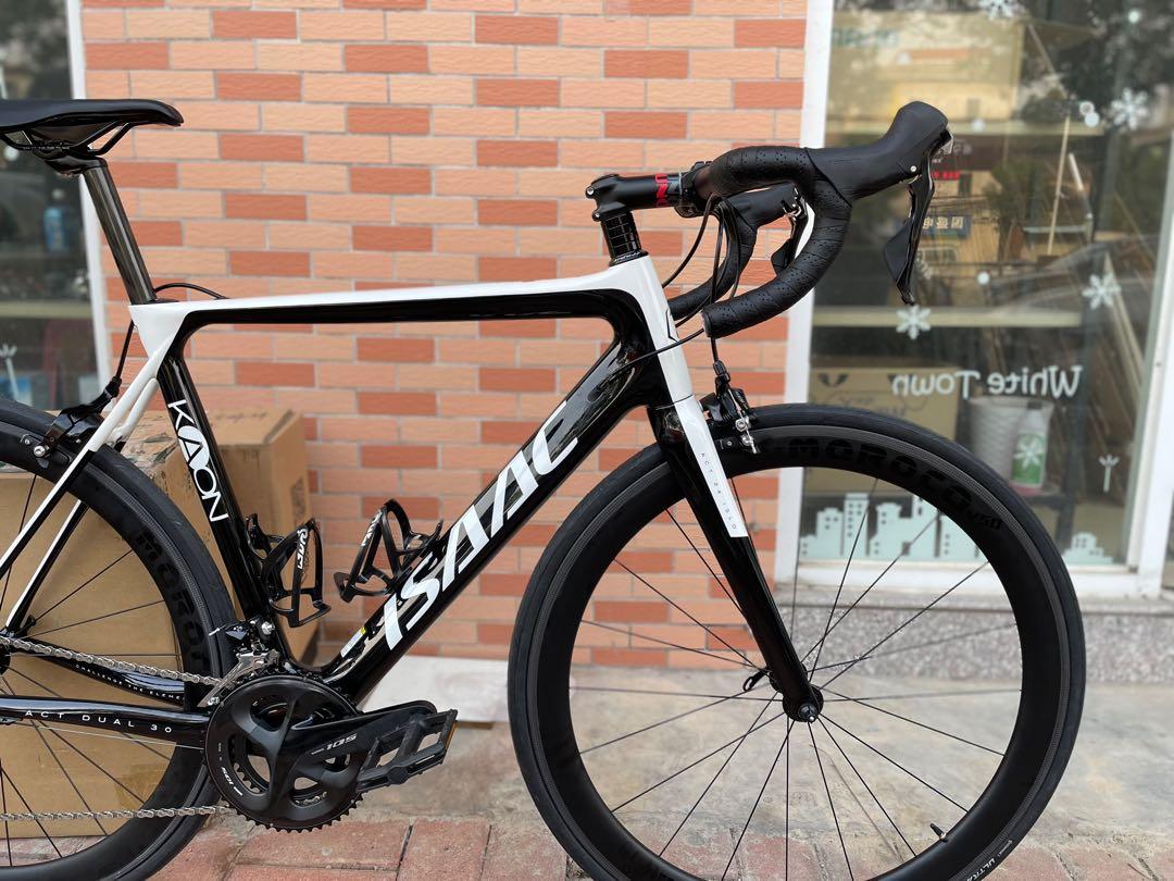 德國Isaac Kaon Road Bike Carbon 艾薩克 R7000大套碳輪公路車, 運動產品, 單車及配件, 單車 - Carousell