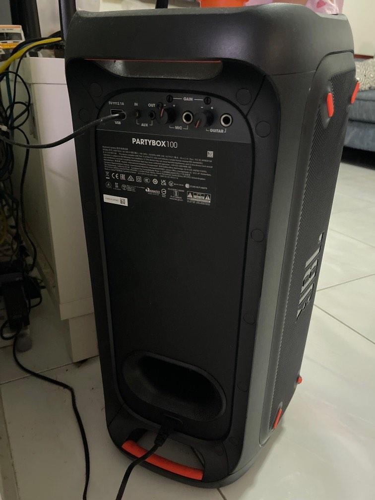 JBL Partybox 100 best for Popsical, Audio, Soundbars, Speakers ...