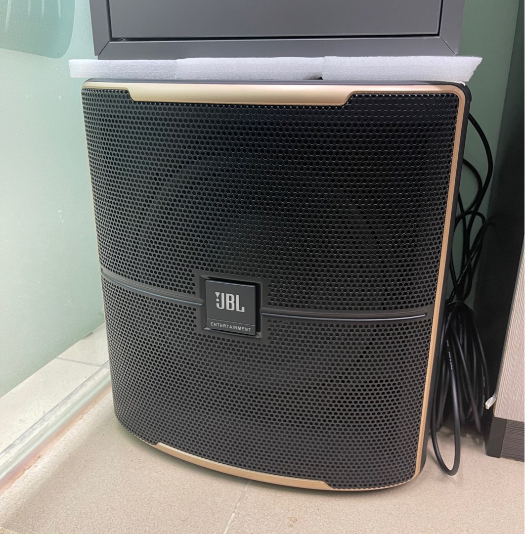 JBL Powered 12” Karaoke Subwoofer - Pasion 12SP 專業級卡啦OK有源低音揚聲器, 音響器材 ...