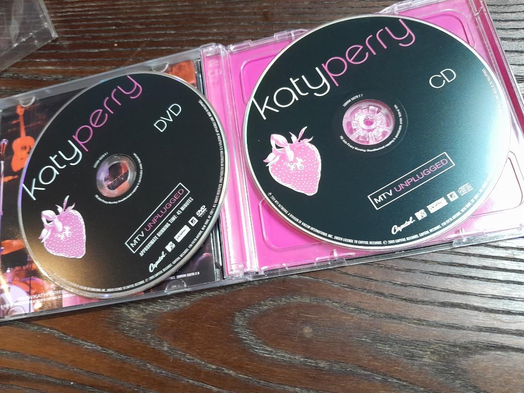 Katy Perry MTV unplugged 2-disc set, Hobbies & Toys, Music & Media, CDs ...