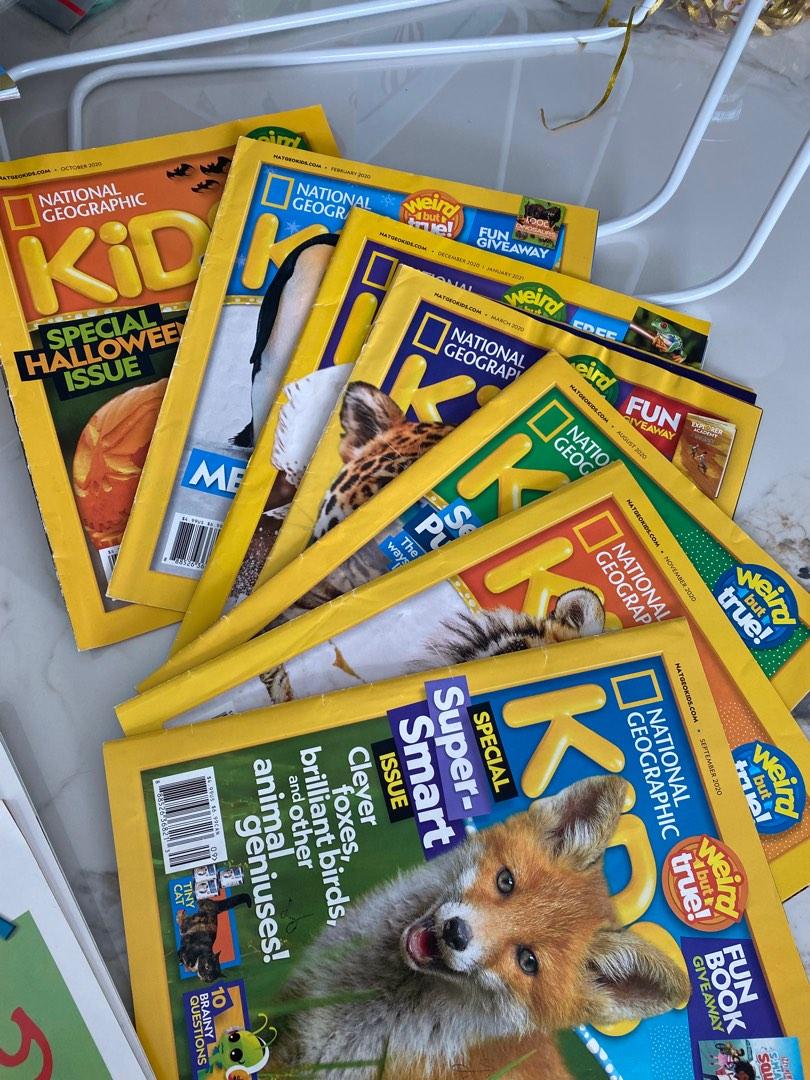 Kids national geographic magazines, Hobbies & Toys, Books & Magazines ...