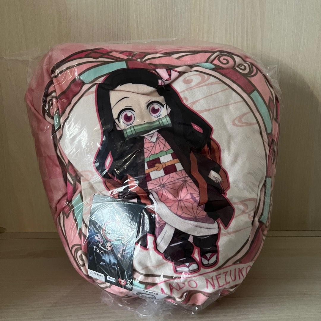 Kimetsu no Yaiba Demon Slayer Nezuko Round Cushion, Hobbies & Toys ...
