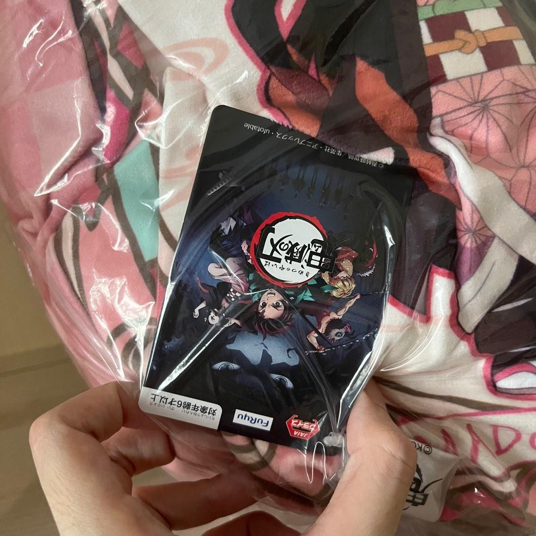 Kimetsu no Yaiba Demon Slayer Nezuko Round Cushion, Hobbies & Toys ...