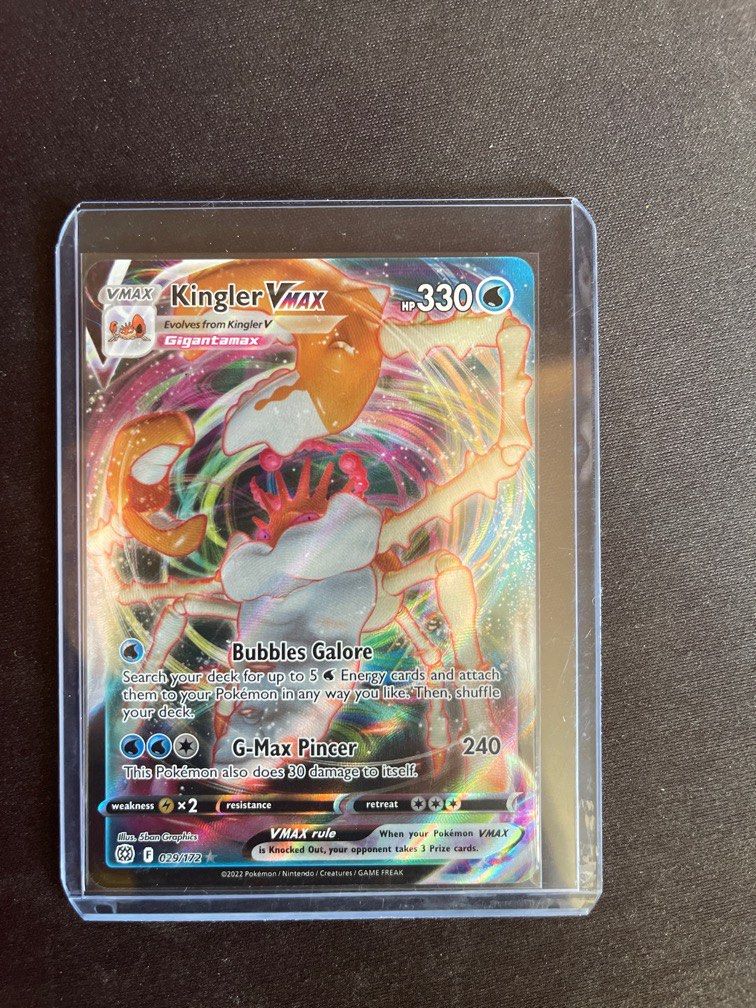 Kingler vmax, Hobbies & Toys, Memorabilia & Collectibles, Fan ...