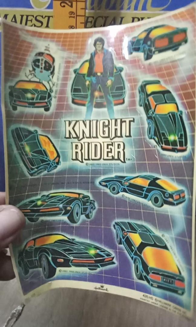 Knight Rider Sticker, Hobbies & Toys, Memorabilia & Collectibles ...