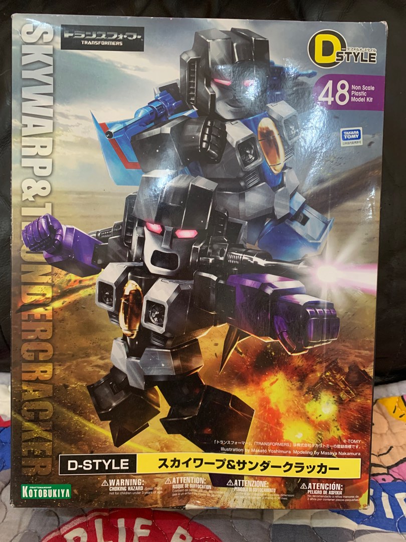 Kotobukiya Transformers D-style 48 Skywarp & Thundercracker Model Kit ...