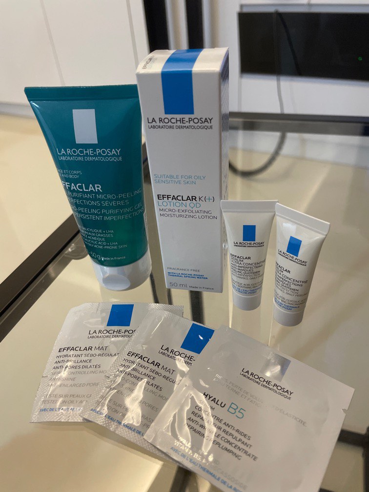 La Roche Posay Effaclar Samples, Beauty & Personal Care, Face, Face ...