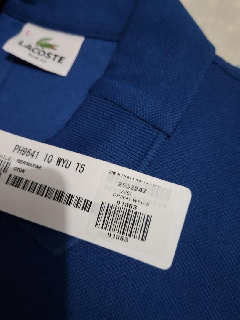 Lacoste Limited Edition Embossed Croc logo, Men's Fashion, Tops & Sets, Tshirts & Polo Shirts on ...