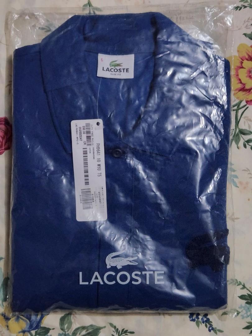 Lacoste Limited Edition Embossed Croc logo, Men's Fashion, Tops & Sets, Tshirts & Polo Shirts on ...