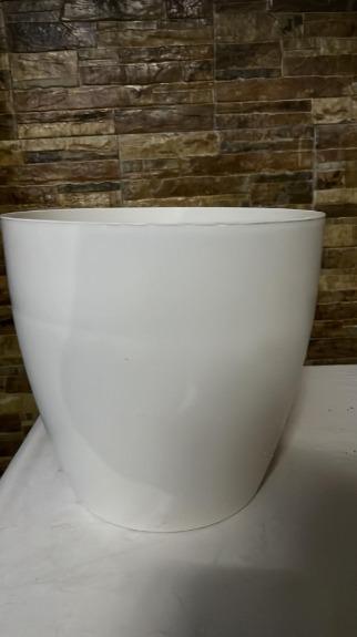 Large White Pearl Pot For Planters - 1 pc DELIVERED, Furniture & Home ...