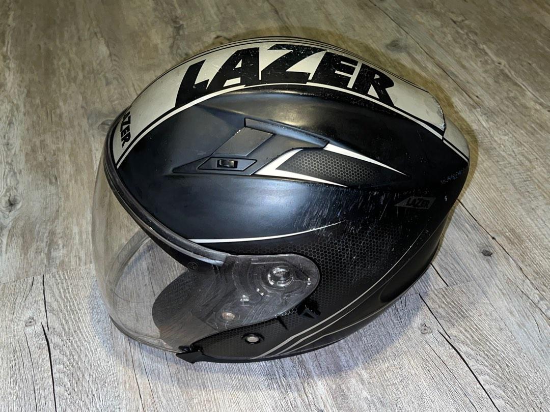 Lazer Helmet with Built In Sun Visor, Motorcycles, Motorcycle ...